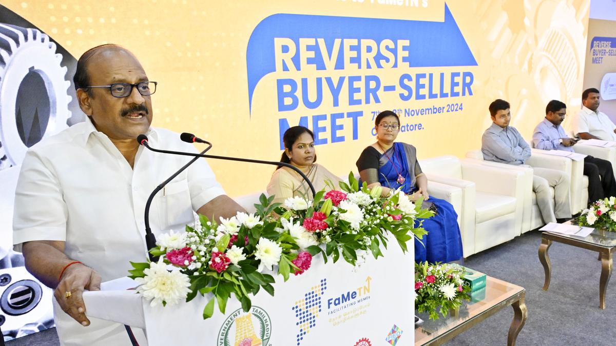 T.N. Government will hold biannual reverse buyer-seller meets to boost exports, says Minister ...
